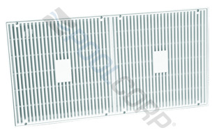POOL360 | 18" x 36" White SuperFlow Drain Cover