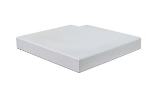 POOL360 | 12" x 24" Driftwood Travertine Level Outside Corner Coping