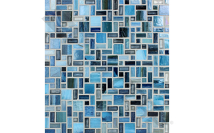 POOL360 | Cosmopolitan Tile Azure Mosaic