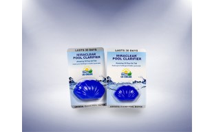 POOL360 | 2.8 oz Miraclear® Gel Tab 4" x 10" Display