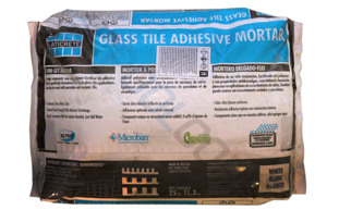 POOL360 | 25 lbs White Glass Tile Adhesive Lite Mortar