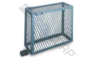POOL360 | 12" x 30" x 24" Green Single Swing Backflow Cage