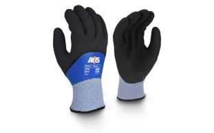 POOL360 | Extra Large Black/Blue Cut Protection Level A4 Cold Weather Glove