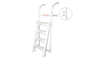 POOL360 | Classic Ladder II Peral Above Ground Pool Ladder #6004