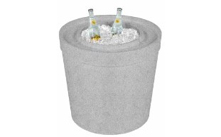 horizon | Granite Gray Signature Ice Basin for 0-15" Water Depth