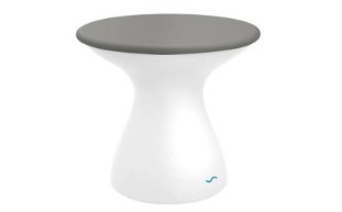 POOL360 | Gray Lid White Base Autograph Standard Side Table