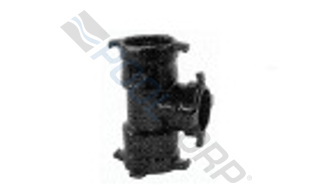POOL360 | 4" Bell x 4" Bell x 2" Bell Ductile Iron Tee