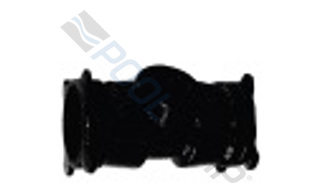 POOL360 | 6" x 1-1/2" Tapped Ductile Iron Service Tee