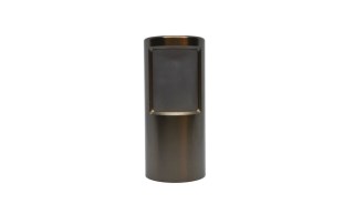 POOL360 | Antique Brass Micro Path Light Bollard Cap Cover with 90 Degree Opening