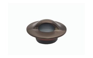 POOL360 | Circular Antique Brass Half-Moon Recessed Nano Light
