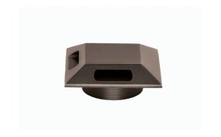 POOL360 | Square Antique Brass 2-Sided 90 Degree Macro Recessed Light