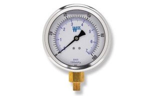 POOL360 | 4" Dial Glycerin Filled Gauge