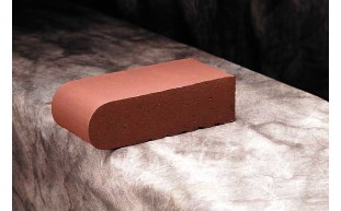 POOL360 | 2-1/4" x 3-5/8" x 7-5/8" Plantation Red Brick Coping