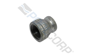 POOL360 | 1" x .75" Galvanized Malleable Reducing Coupling