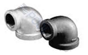 POOL360 | 2" x .75" Galvanized Malleable 90 Degree Reducing Elbow