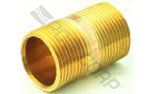 POOL360 | 2" x Close Nipple Brass