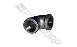 POOL360 | 3/4" Galvanized Malleable 90 Degree Elbow