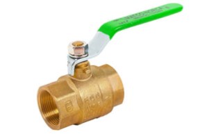 POOL360 | 3/4" Lead Free Forged Brass Full Port Ball Valve