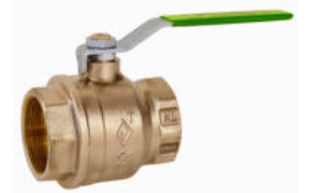 POOL360 | 1.5" Lead Free Full Port Forged Brass Ball Valve