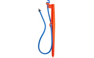 POOL360 | Orange Clip Stake With 24" Blue Vinyl Tubing