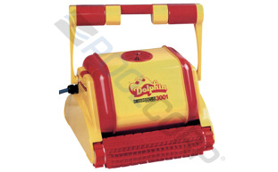 POOL360 | Dolphin Diagnostic 3001 Robotic Pool Cleaner with Caddy