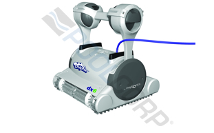 POOL360 | Dolphin DX6 Robotic Pool Cleaner with Caddy and Remote