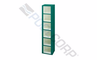 POOL360 | 12" x 12" x 72" 6-Tier Lenox Cubby