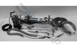 POOL360 | Straight Head Spray Wand with Ball Valve