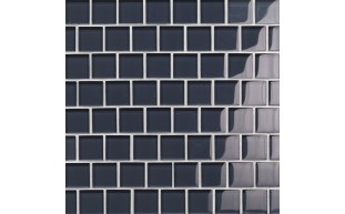 POOL360 | 1.5" x 1.5" Float-Glass Tile Blue Stream Natural