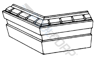 POOL360 | Drain Rite® 45 Degree Angle; White