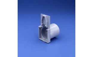 POOL360 | Gray Drain Rite Straight Spout