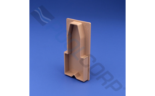 POOL360 | Drain Rite® Drain End Cap Tan