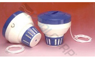 POOL360 | Gray Floating Chlorinator with 6' Cord for 3" Tablets