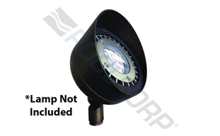 POOL360 | 5" Round Antique Brass PAR36 Flood Light Fixture Only