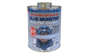 POOL360 | 1 qt Blue 1-Step PVC Cement