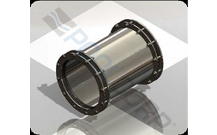 POOL360 | MORRILL 4" IPS EPOXY COATED COUPLING