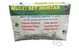 POOL360 | Multi Set Mid-Level Polymer Modified Thin Set Mortar White 50 lb