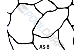 POOL360 | Small Stone Concrete/Stucco Disposable Masonry Template