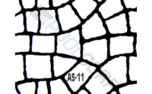 POOL360 | Serpentine Tile Concrete/Stucco Disposable Masonry Template