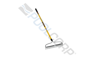 POOL360 | 16-Tine Bow Rake with 16-¼” Forged Head