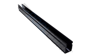 POOL360 | 6' Black Slim Channel Drain