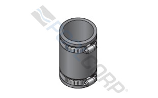 POOL360 | 4" x 4" Flexible Coupling CI/PVC