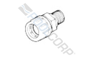 POOL360 | 1/2" MPT PVC Male Adapter with Flo-Lock™ for CTS Series ...
