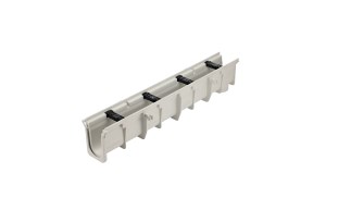 POOL360 | Dura Slope 6" x 4' x 9.1" Light Gray Channel Drain, 7.4 ...