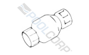 horizon | 1.25" PVC IPS 2 Spring Check Valve S x S