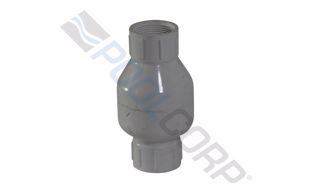 POOL360 | 1-1/4" FPT x FPT PVC Spring Check Valve