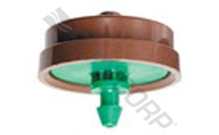 POOL360 | Green Point Source Techflow Woodpecker Emitter 2.0 GPH 250 per Bag