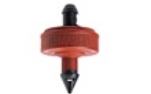 POOL360 | Red Point Source Self-Piercing Emitter with Check Valve 2.0 GPH 250 per Bag