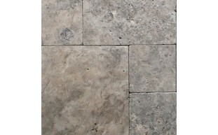 POOL360 | 12" x 24" 3cm Silver Fantastic Bullnose Coping