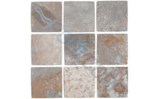 POOL360 | 2" x 2" Sierra Blue Slate Tile Blue Slate